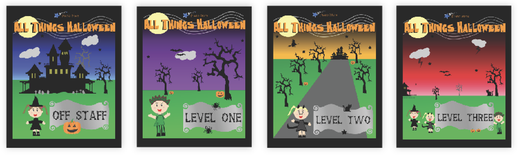 Halloween - Piano Stars PDF's