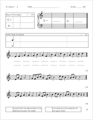 Theory Worksheets - Piano Stars PDF's