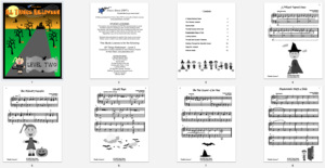 Halloween - Piano Stars PDF's