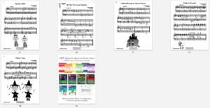 Halloween - Piano Stars PDF's